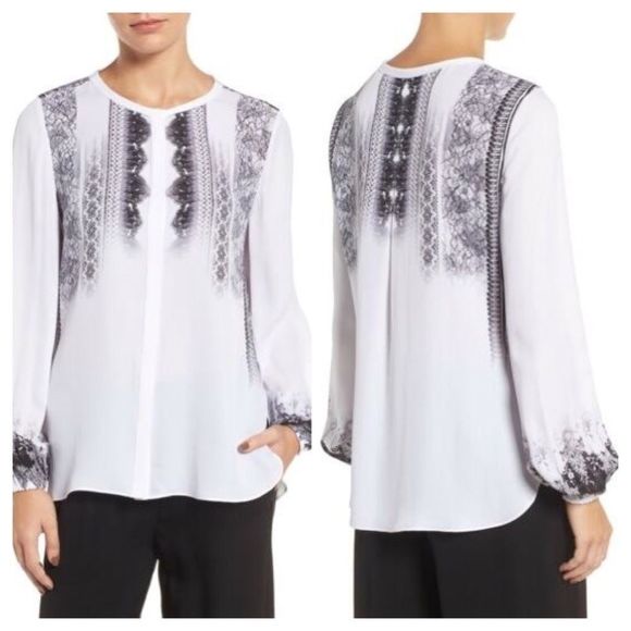 Kobi Halperin | Tops | Kobihalperin Sheri Silk Blouse Sz Extra Large ...